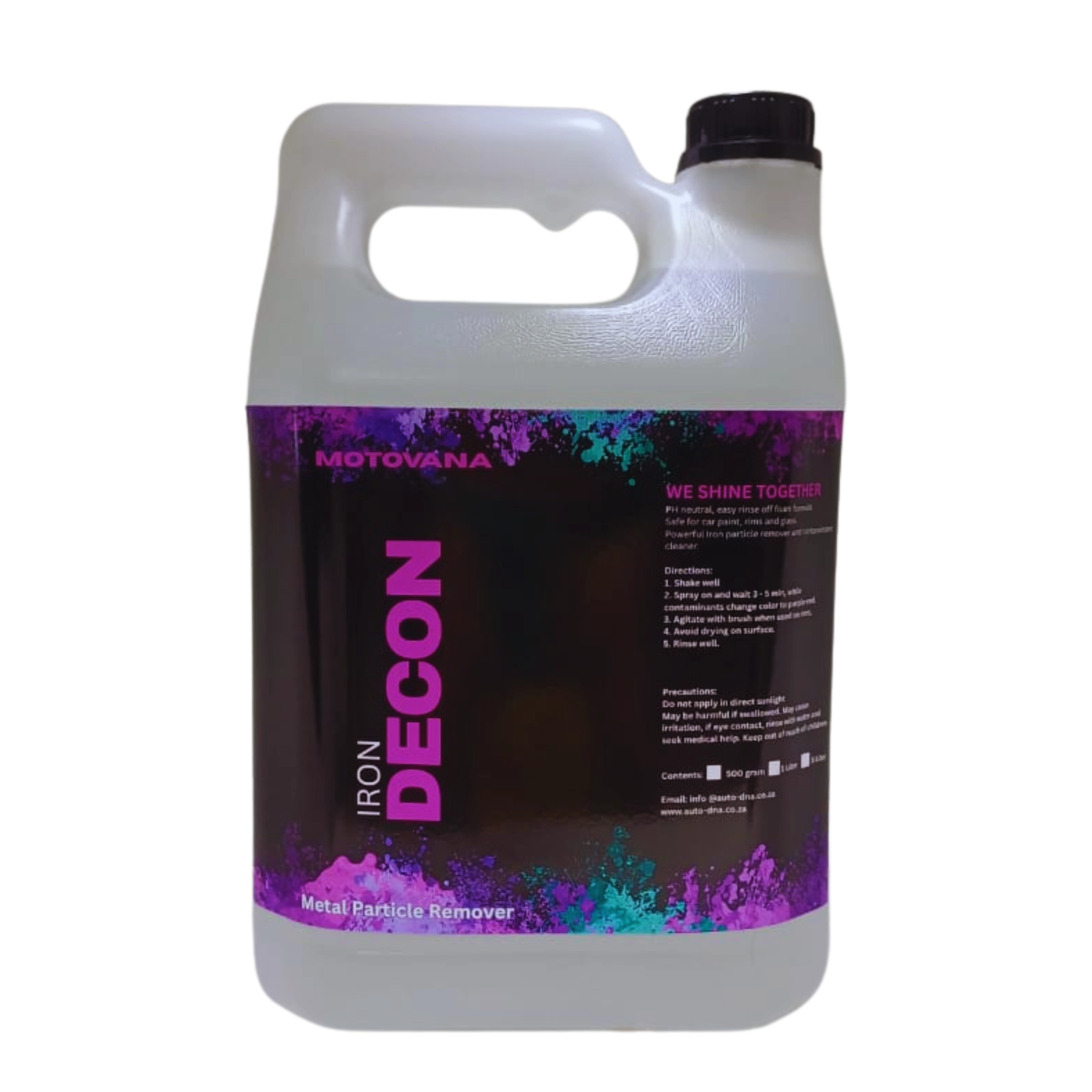Motovana Iron Decon Rim Cleaner 5Ltr